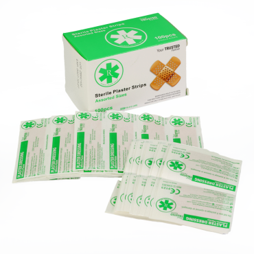 Sterile Adhesive Plaster Strips, Assorted pk of 100 - ARASCA Medical ...